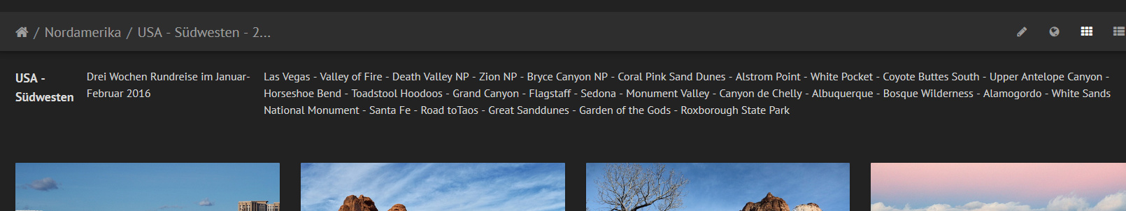 Album Description is displayed in the center and very large · Issue #108 · Piwigo/piwigo ...