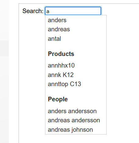 Categories for result list · Issue #316 · TarekRaafat/autoComplete.js · GitHub