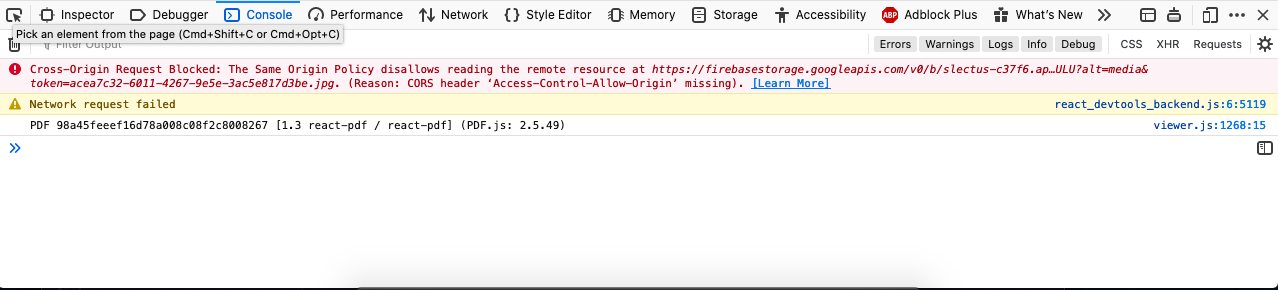 Issue On Displaying Image From Link · Issue 568 · Wojtekmaj React Pdf · Github