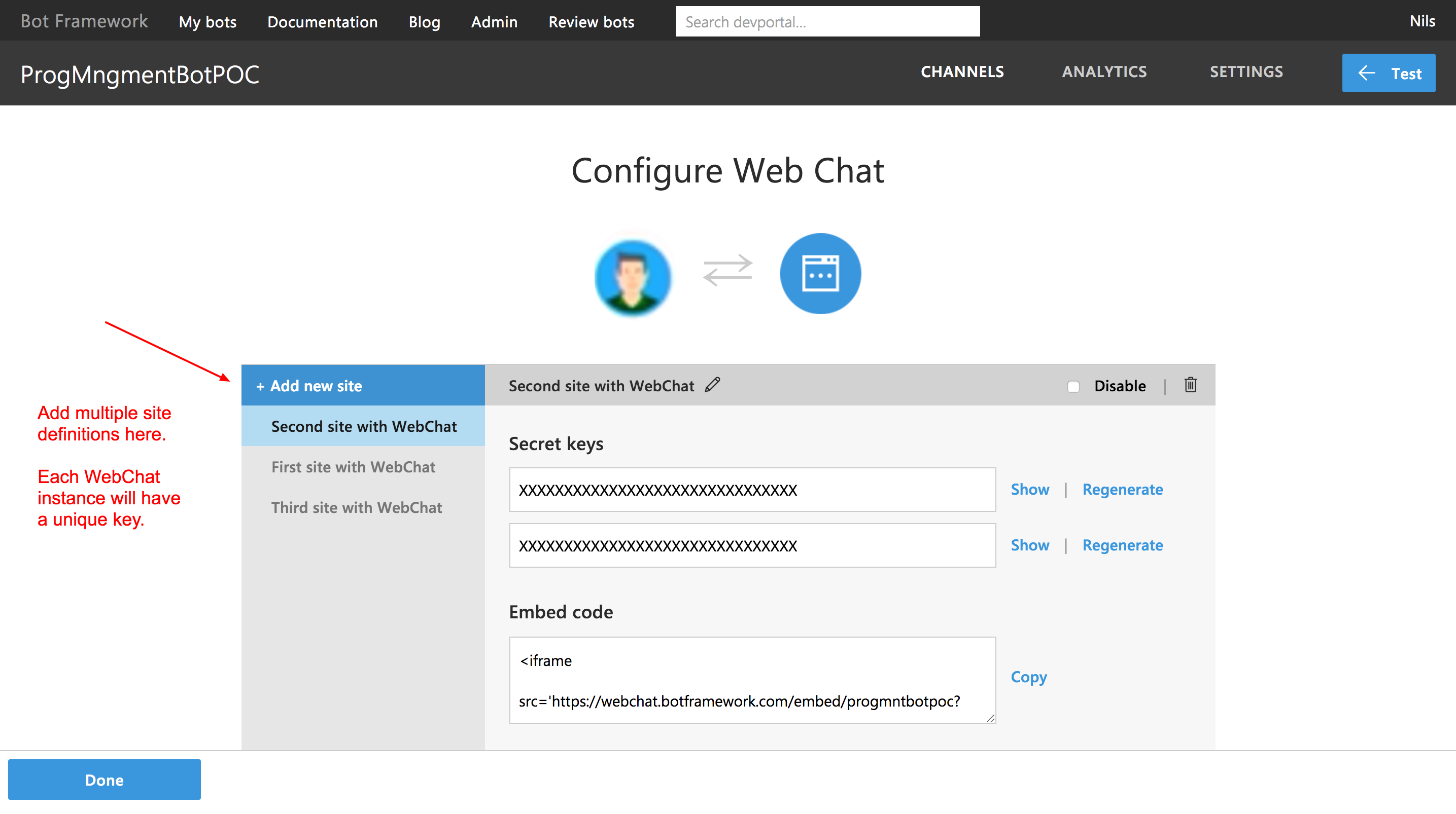 [Question] Error: "Sorry my bot code has an issue" - on sending ...