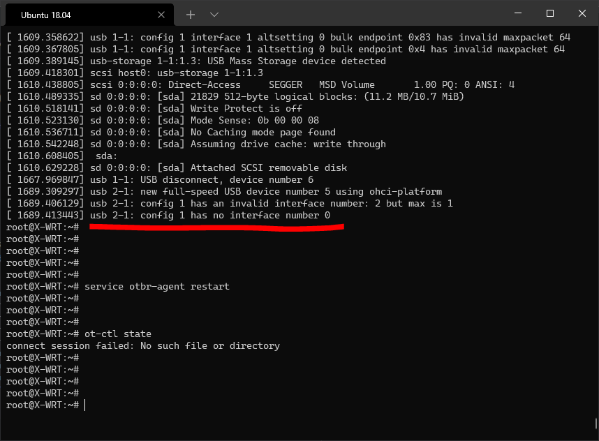 Usb Cdc Config 1 Has An Invalid Interface Number 2 But Max Is 1 · Issue 215 · X Wrt X Wrt