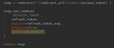 Unexpected argument flask set_cookie samesite · Issue #3609 · python/typeshed · GitHub