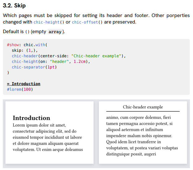 [FEATURE] Ability to Suppress Headers & Footers on Selected Pages (e.g ...