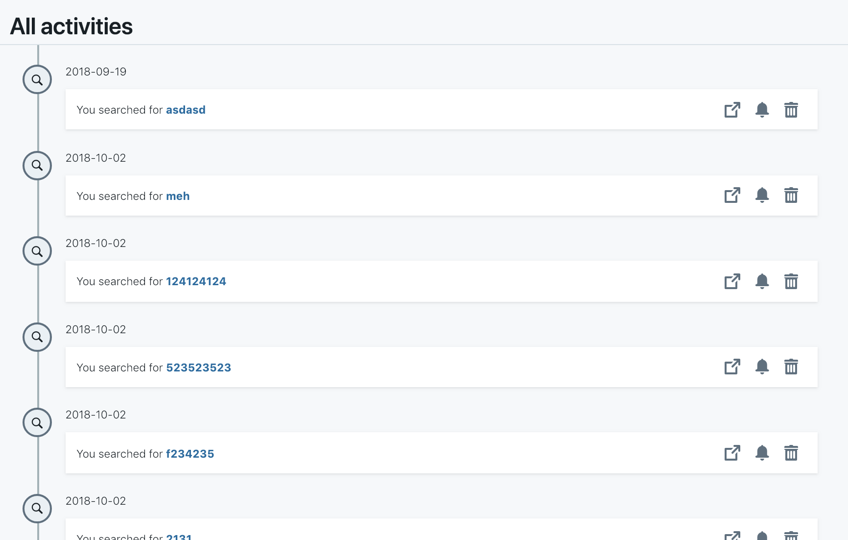 Show query logs to users. · Issue #479 · alephdata/aleph · GitHub