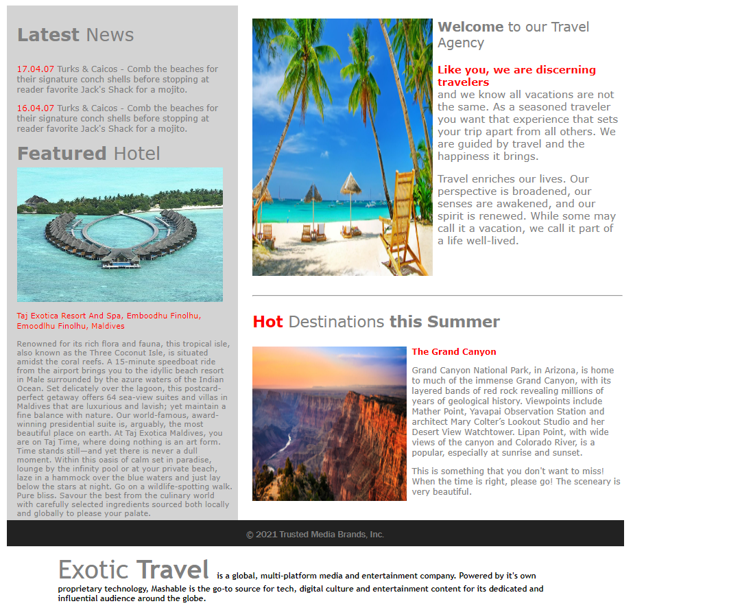 GitHub - spotdodge-nair/exotic-travel