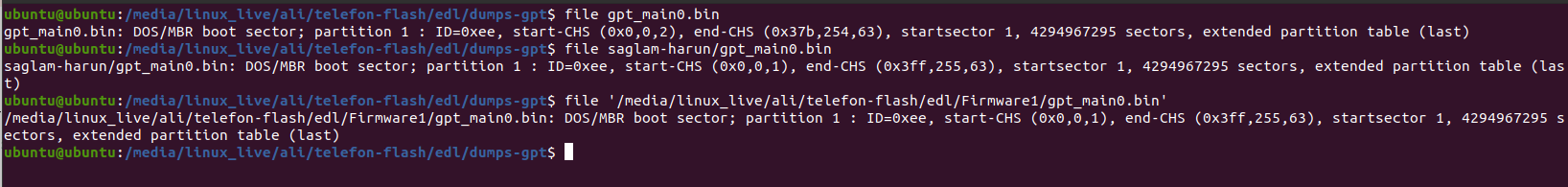 force to need, a valid GPT partition file. · Issue #142 · bkerler/edl · GitHub