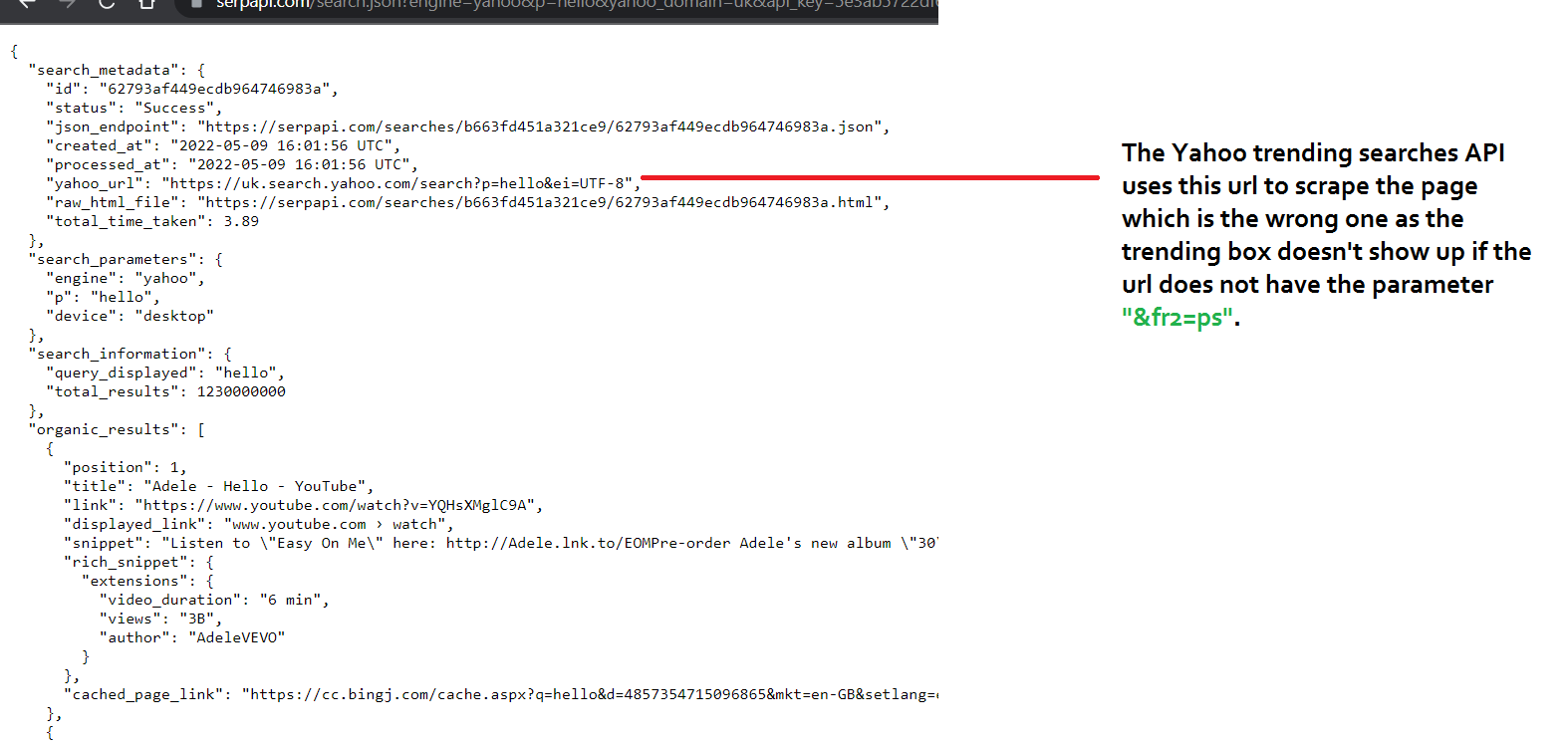 [Yahoo! Trending Searches API] Missing trending box because of a missing parameter · Issue #140 ...