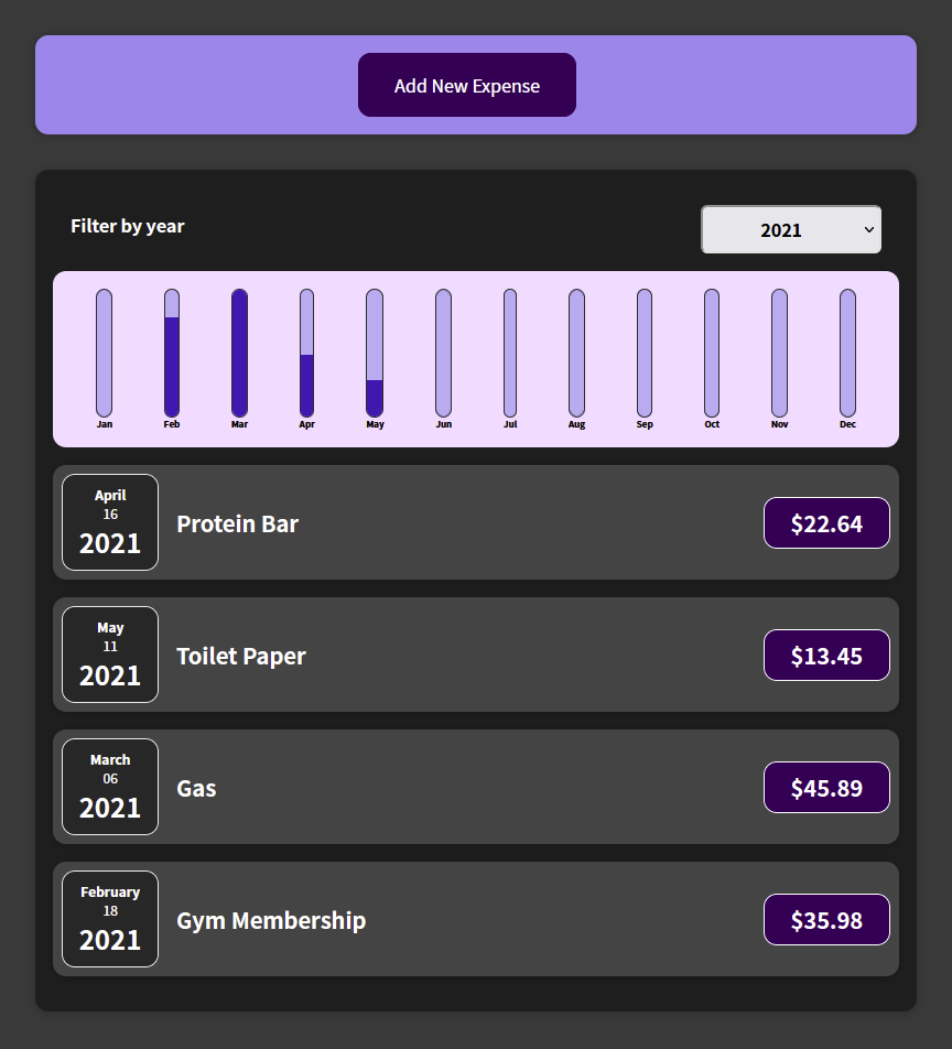 GitHub - ewchiu/react-expense-tracker