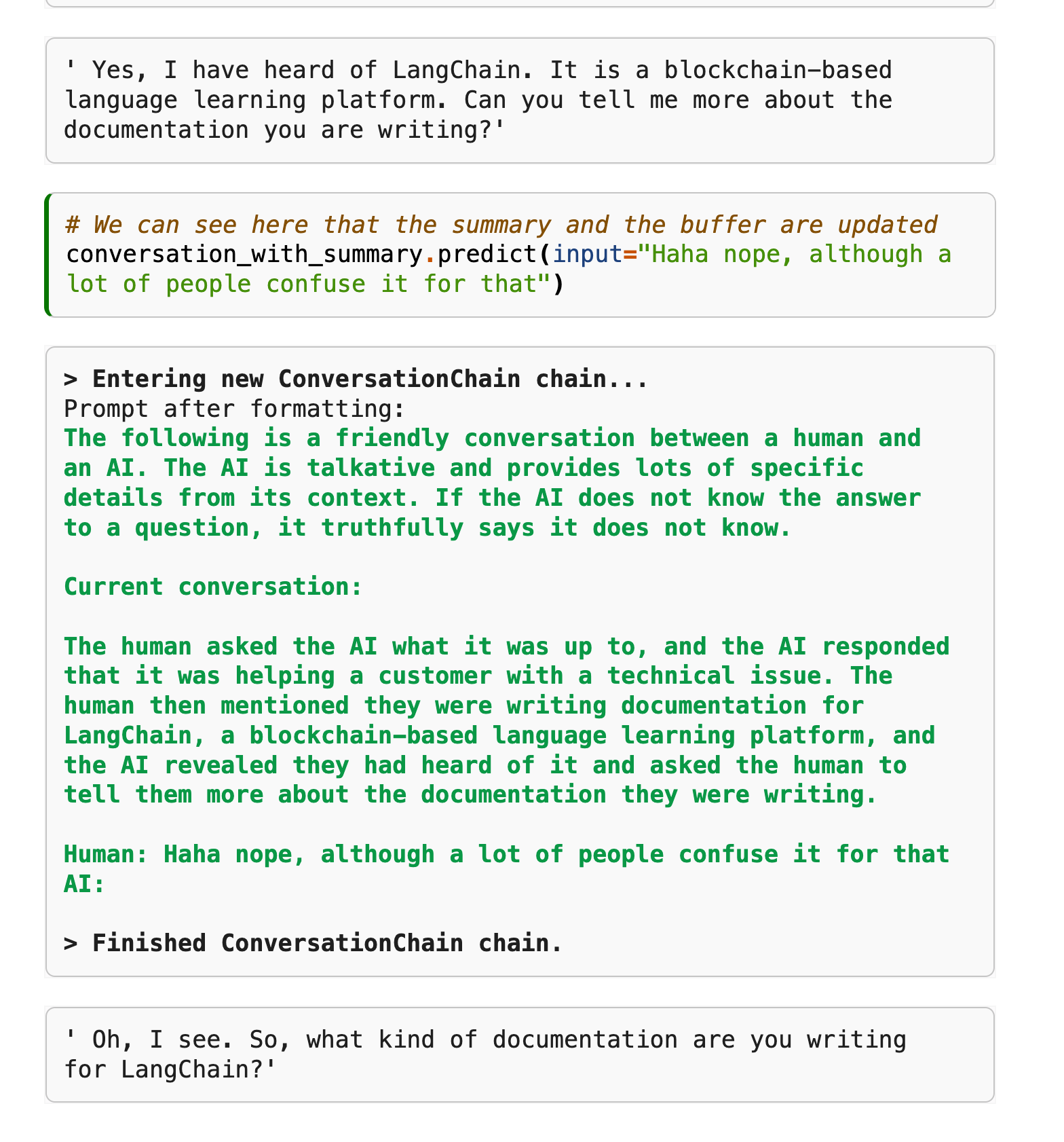 [Docs] Wrap text in code snippets to make prompts easier to read · Issue #613 · langchain-ai ...