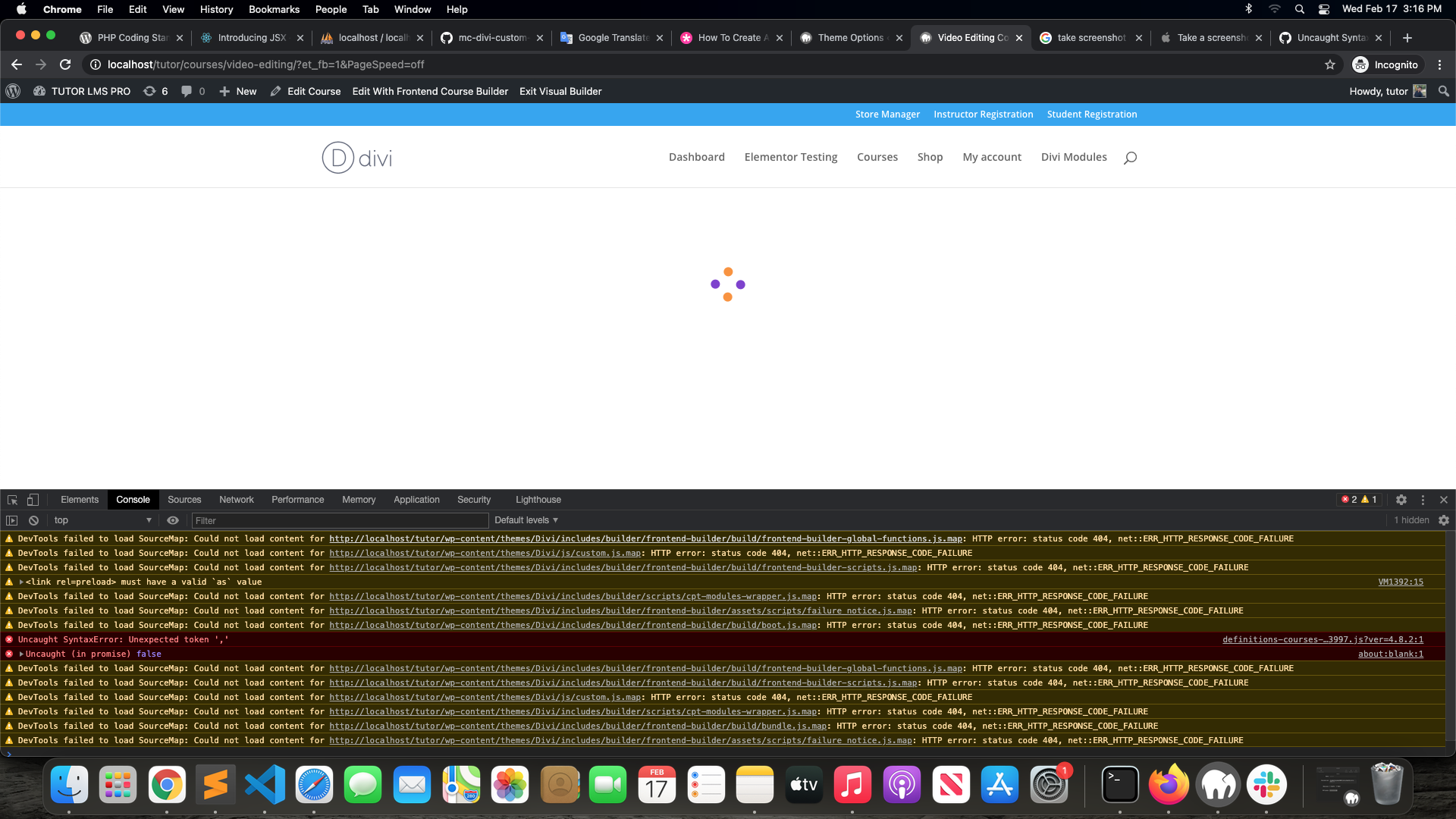 Uncaught SyntaxError: Unexpected token ',' · Issue #448 · elegantthemes/create-divi-extension ...