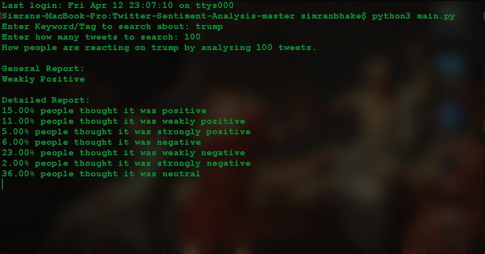 Github Paranoidandroid19 Sentiment Analysis Using Twitter Dataset