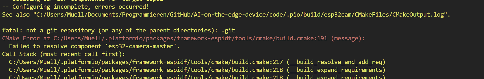 After submodule implementation no build · Issue #1066 · jomjol/AI-on-the-edge-device · GitHub