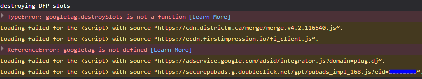 Plug.DJ not working · Issue #7809 · AdguardTeam/AdguardFilters · GitHub