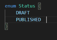 Syntax highlighting broken when using map attribute inside enum · Issue #339 · prisma/language ...