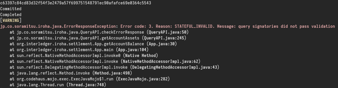 Error on querying: 'query signatories did not pass validation' · Issue #57 · hyperledger/iroha ...