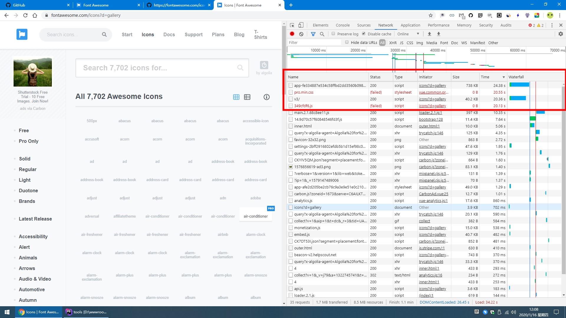 Icons · Issue 15908 · Fortawesomefont Awesome · Github