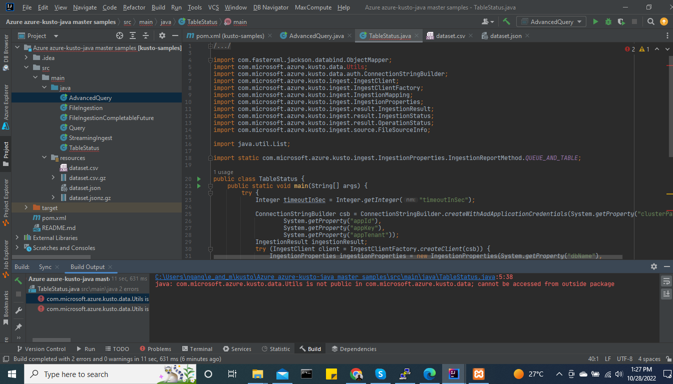 Imcompatible libraries · Issue #276 · Azure/azure-kusto-java · GitHub