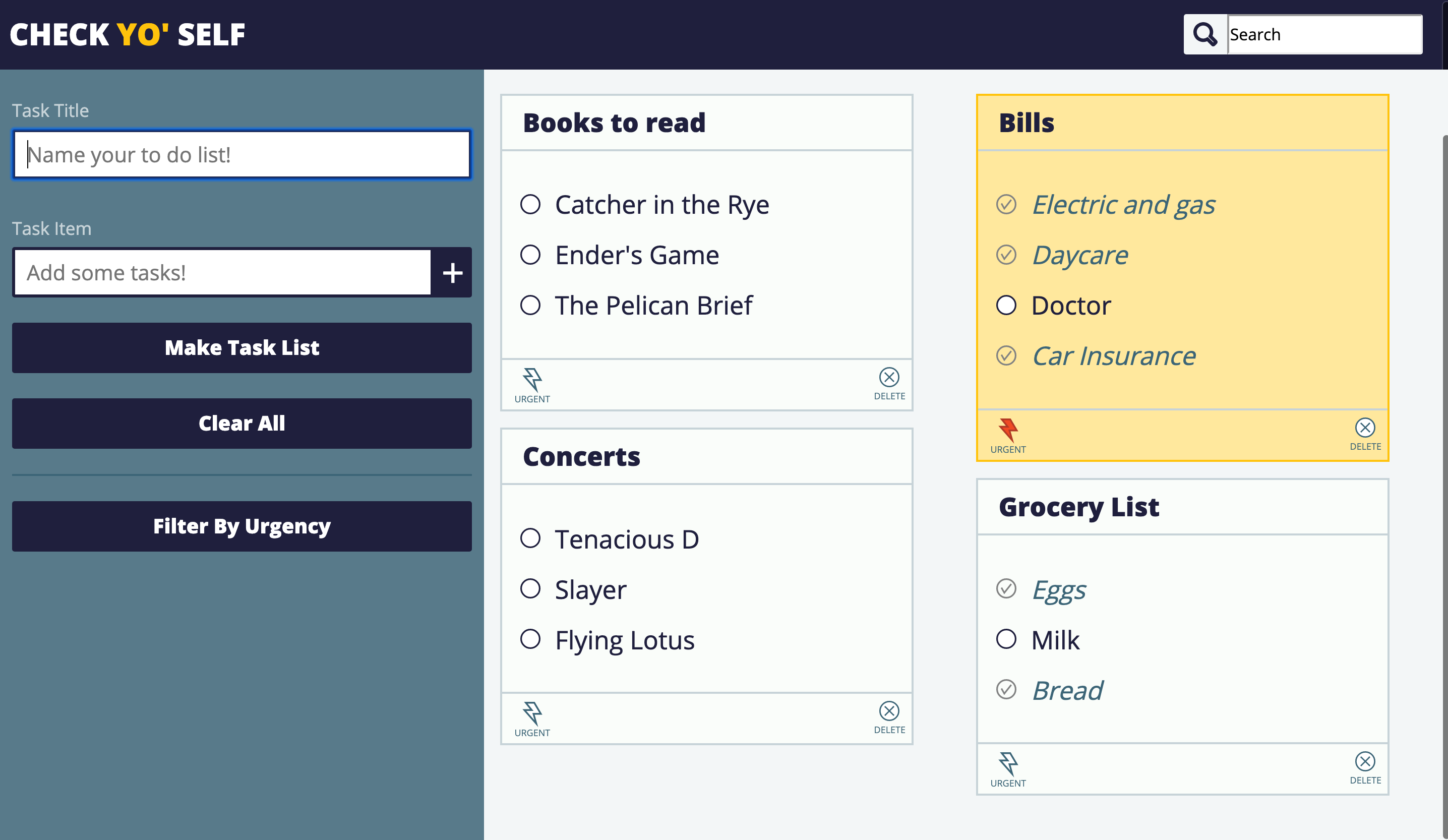 GitHub - VPAbraham/check-yoself: Check Yo'self Project Page for Turing ...