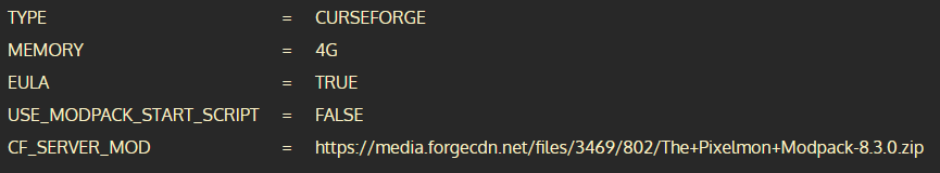 Allow arbitrary URLs for CurseForge modpacks · Issue #1082 · itzg/docker-minecraft-server · GitHub