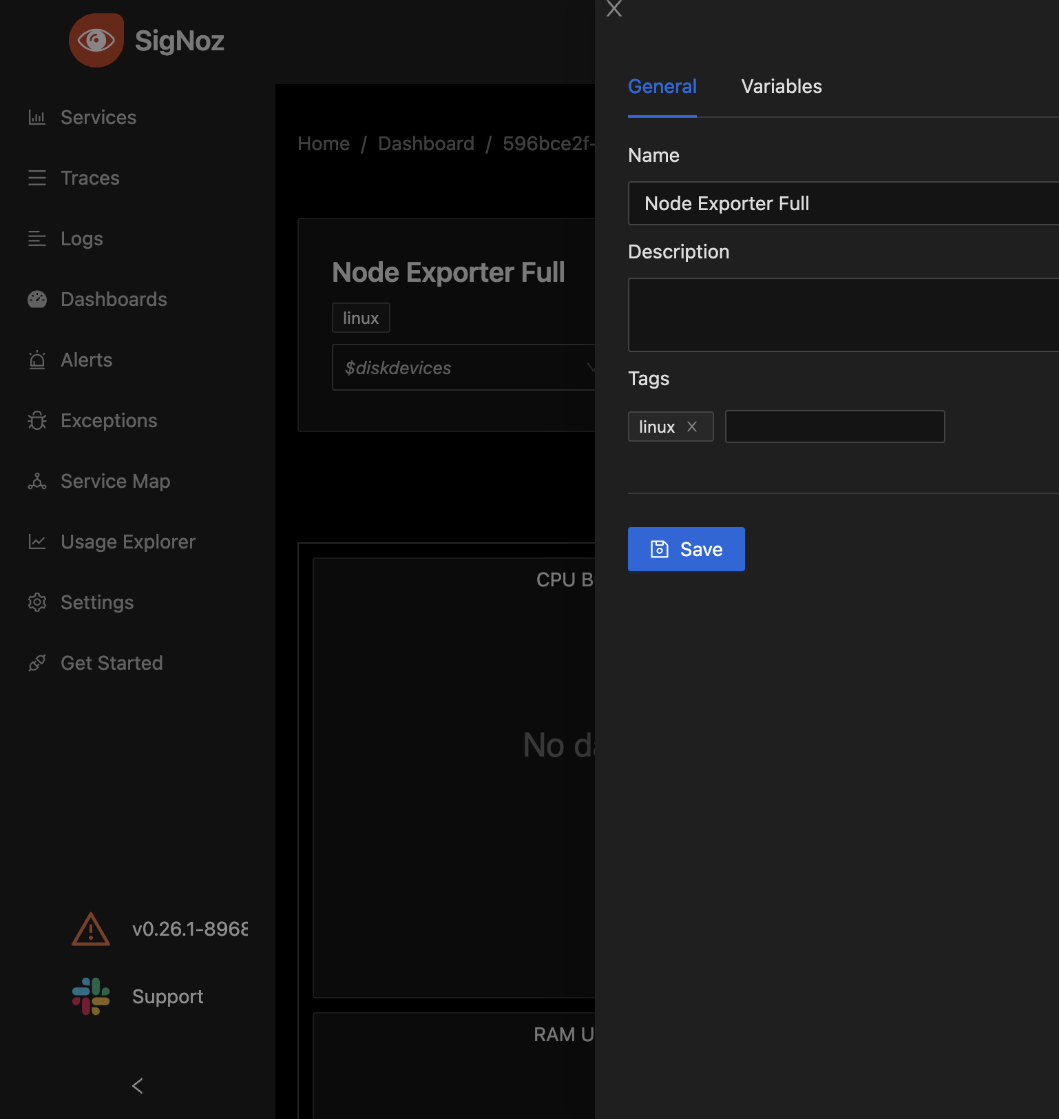 DASHBOARD [FE]: Configure drawer should close on save and other UI improvements · Issue #3413 ...