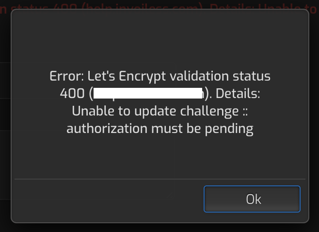 [BUG] Let's Encrypt domain validation failed · Issue #2176 · hestiacp/hestiacp · GitHub