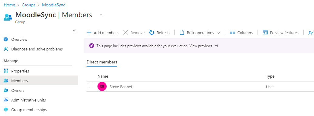 M365 Group Membership User Restriction Not Working · Issue #1818 · microsoft/o365-moodle · GitHub