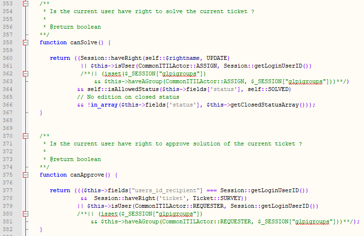 User in a group assigned as "requester" and "assigned to" approves the ...