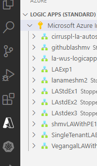 Error while loading Logic Apps Standard in Visual Studio Code Logic App Standard Extension ...