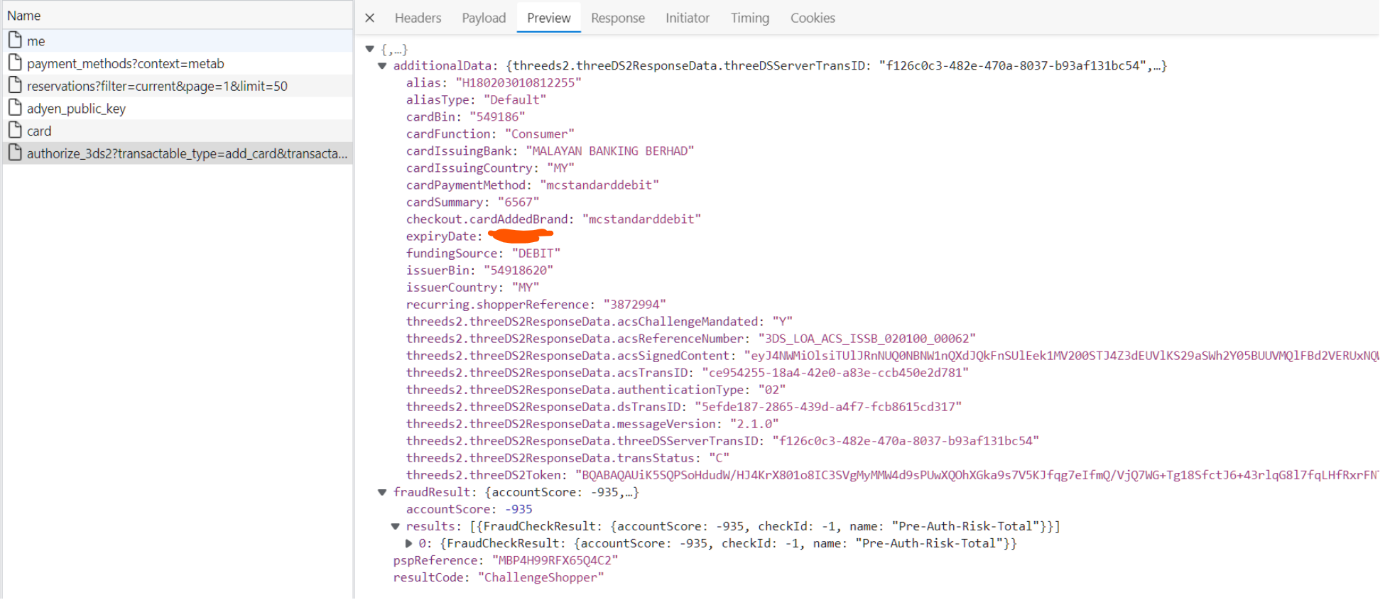 [Bug] InvalidInputException: Invalid challengeParameters · Issue #48 · Adyen/adyen-3ds2-android ...
