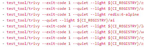 Is there anyway to skip one scan failure when CI/CD has multiple trivy scan for different docker ...