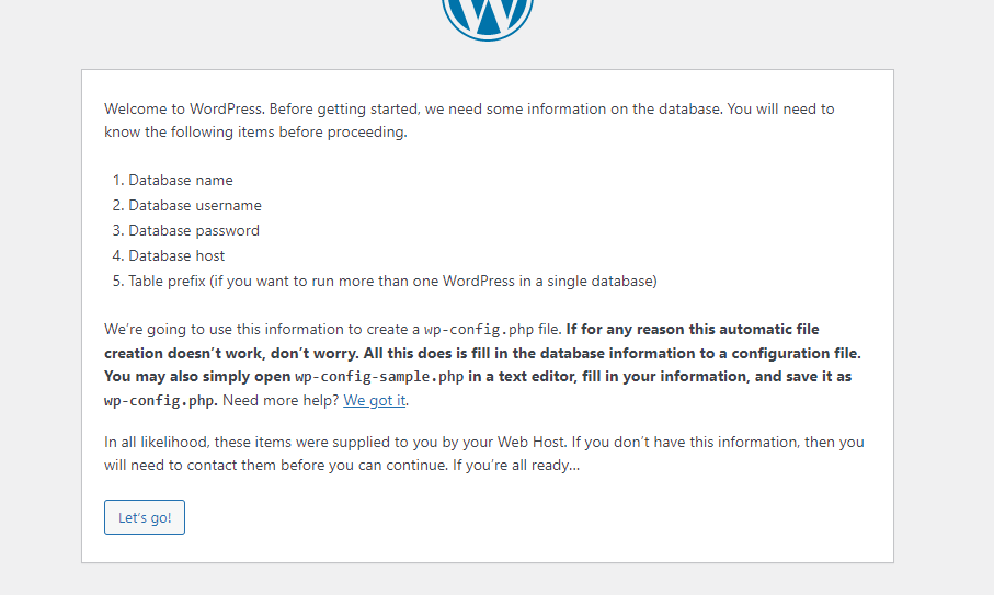 Installation failed. Error message: [404] While Installing Wordpress · Issue #619 · usmannasir ...