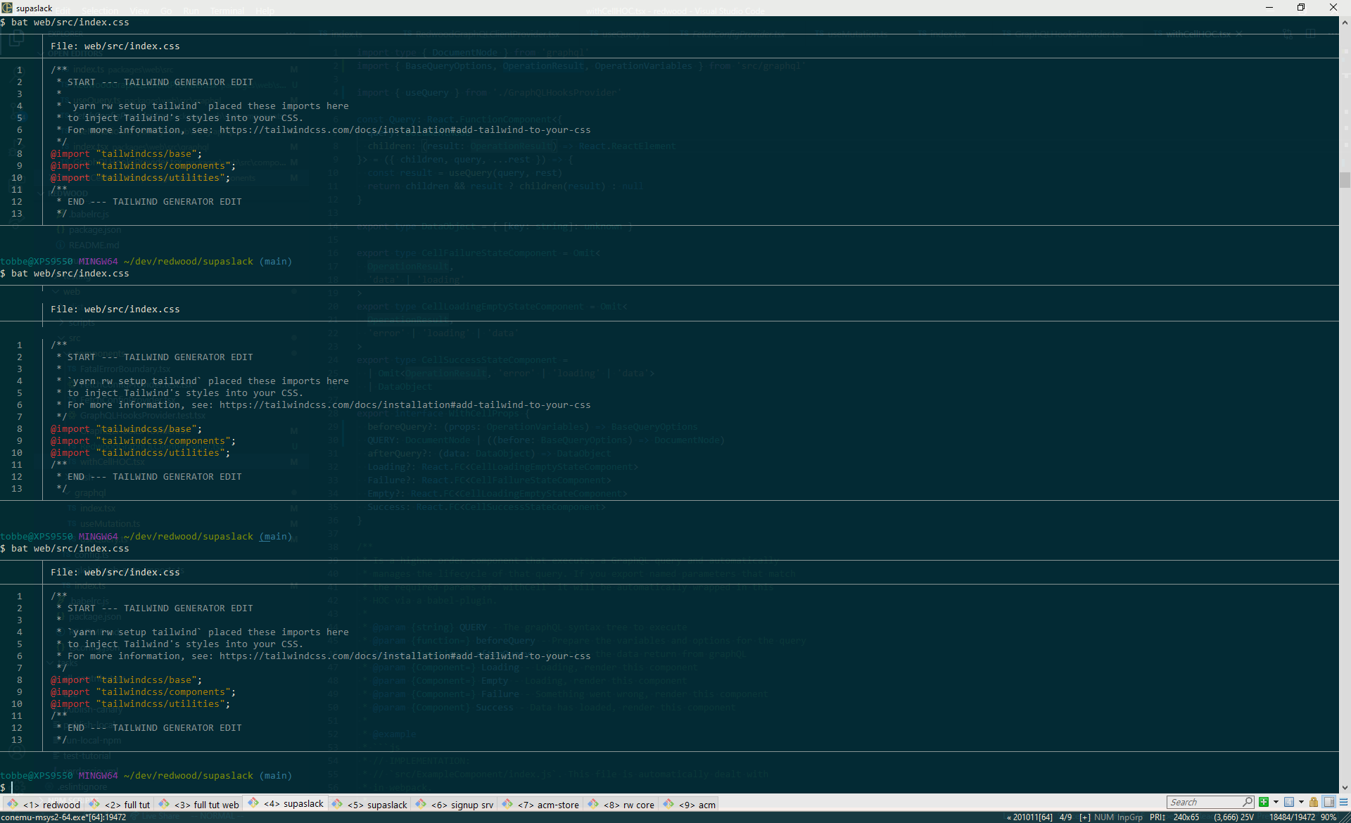 Empty lines in grid on Windows · Issue #1384 · sharkdp/bat · GitHub