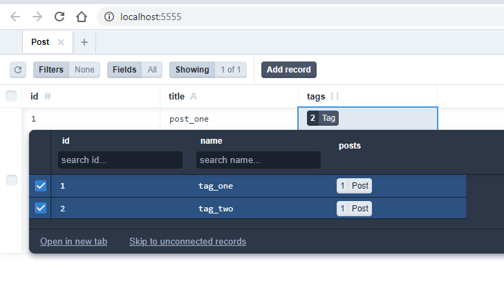 Prisma implicit many-to-many relationship connect to existing record