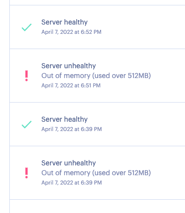 `rw deploy render api` command results in 2x running processes and > 500MB mem usage