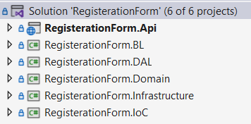 GitHub - pradoleon/RegistrationApp: Clean Architecture + ASP.NET Core 6 Web API + .NET Core 6 ...