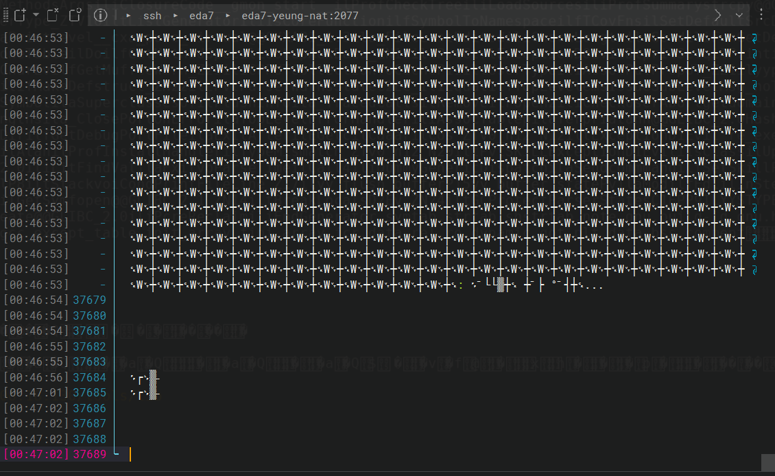 Terminal displays garbled characters · Issue #998 · kingToolbox/WindTerm · GitHub