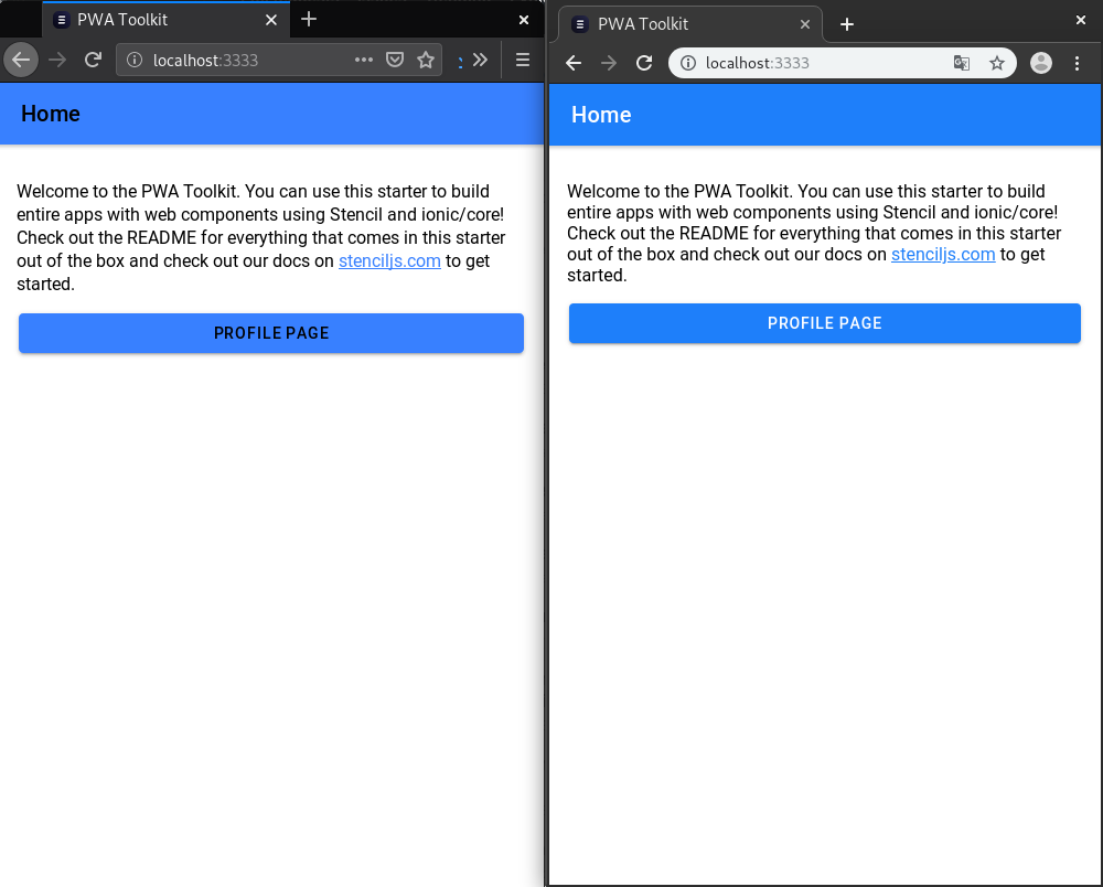 Wrong Colors In Firefox In A Freshly Generated Ionic Pwa App · Issue 24 · Ionic Team Create