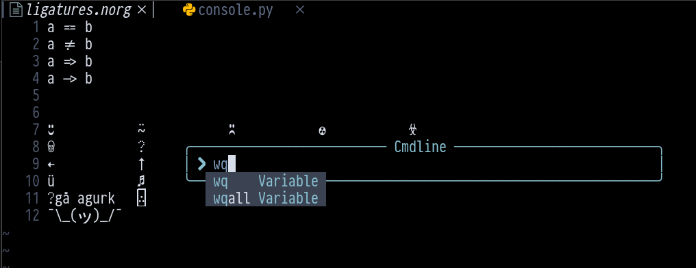 Pragmata Pro liga shows unexpected symbols · Issue #1272 · ryanoasis/nerd-fonts · GitHub