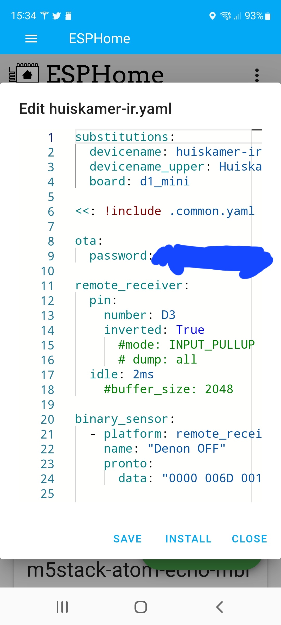 Config editor doesn't scroll when accessed via Android app · Issue #3599 · esphome/issues · GitHub