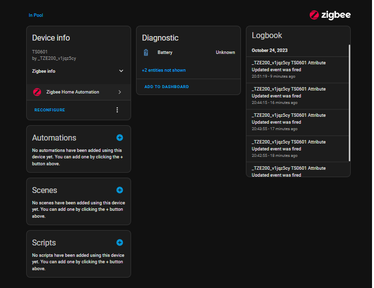 [Device Support Request] - TS0601 by _TZE200_v1jqz5cy - Chlorine Meter PH ORP EC TDS Salinity ...