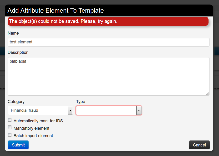 When adding elements to template, displays error but it really adds the element · Issue #2388 ...