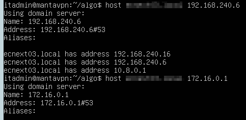 Unable to use search domain · Issue #1156 · trailofbits/algo · GitHub
