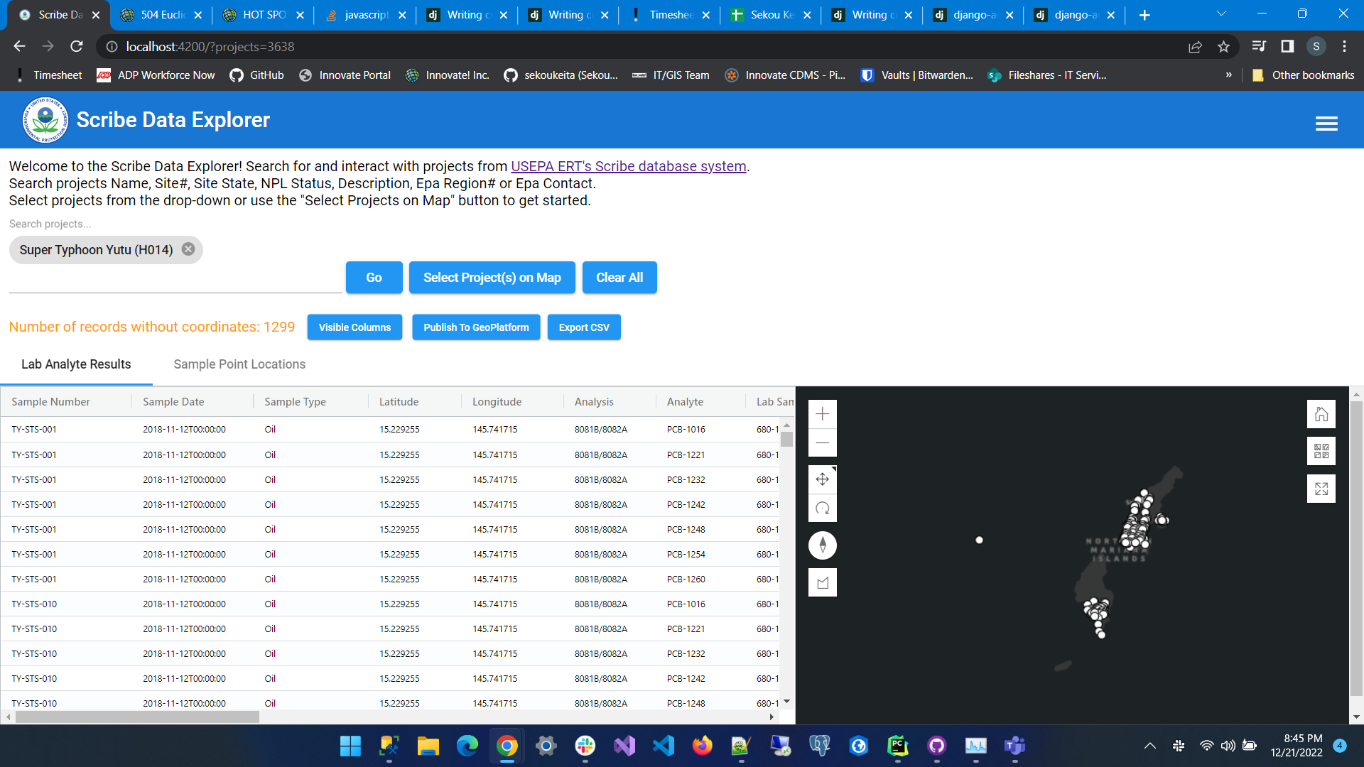 When toggling between lab results and sample tabs something is breaking · Issue #57 · USEPA ...