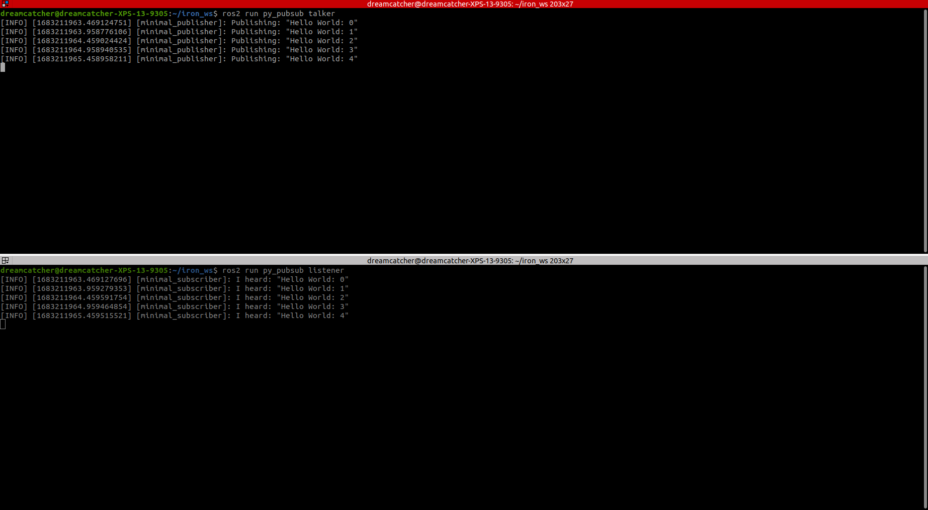 Writing A Simple Py Publisher And Subscriber · Issue 1031 · Osrf Ros2 Test Cases · Github