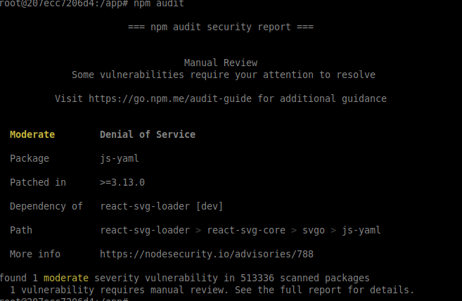 The js-yaml dependency are vulnerable · Issue #1088 · svg/svgo · GitHub