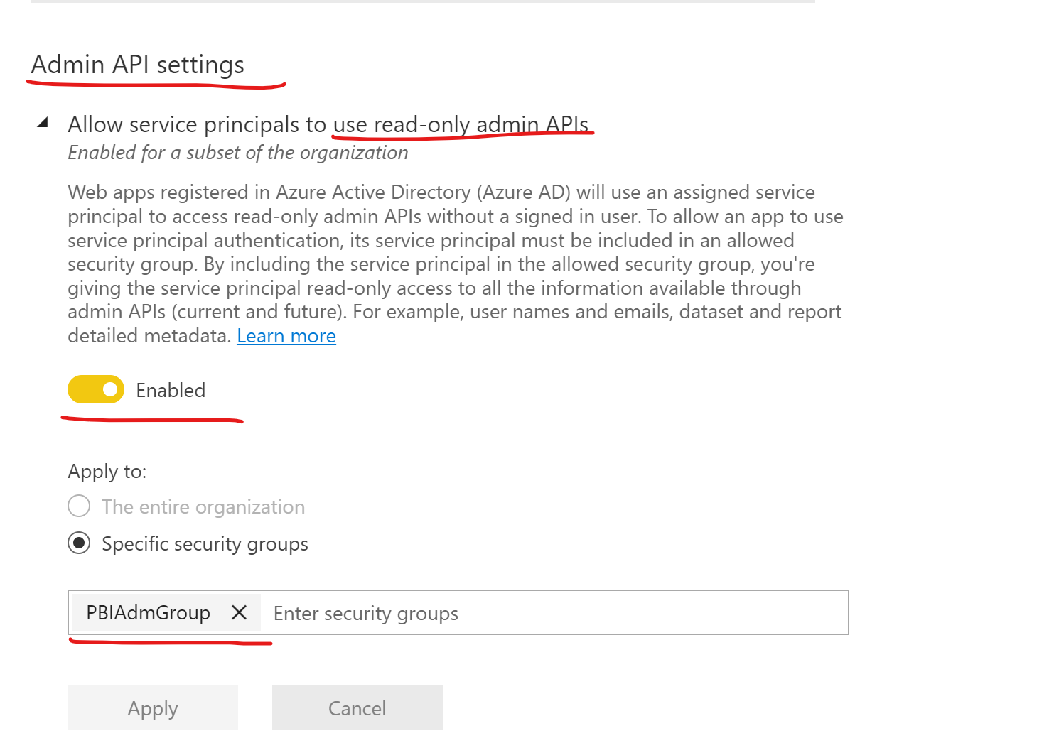 Power Bi Rest Api Error Powerbinotauthorizedexception · Issue 3234