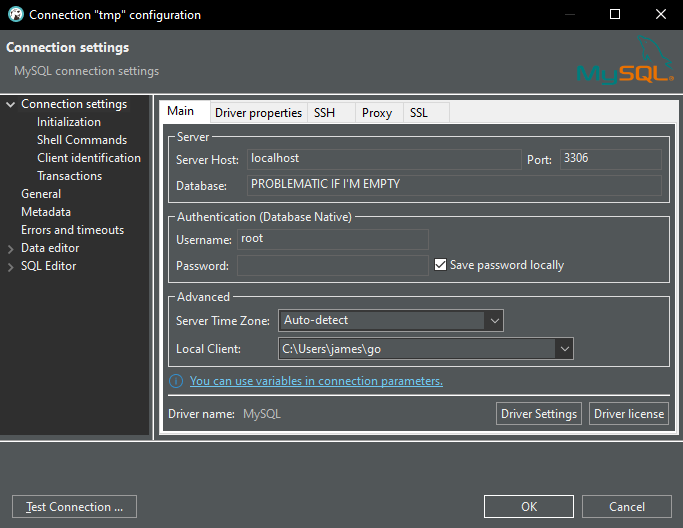 Dbeaver Does Not Remove Tables Correctly When Database Isnt Specified In Connection · Issue