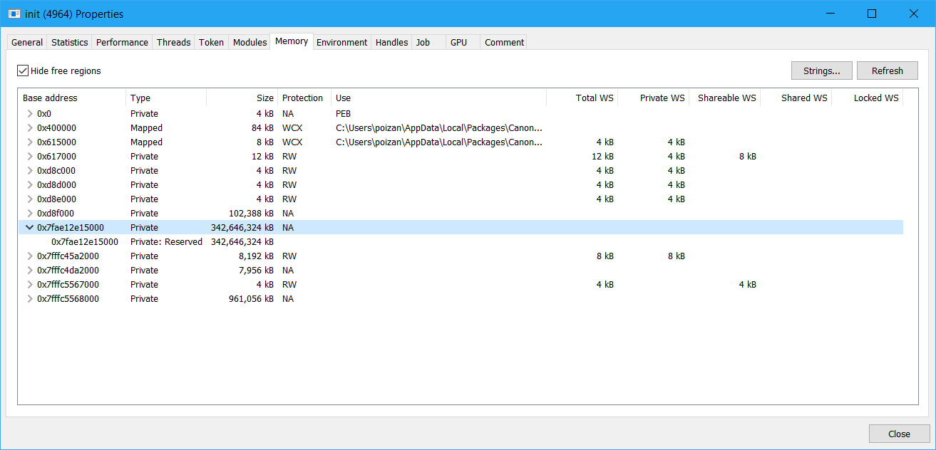Virtual memory size is wrong in /proc/ /stat · Issue #2853 · microsoft ...