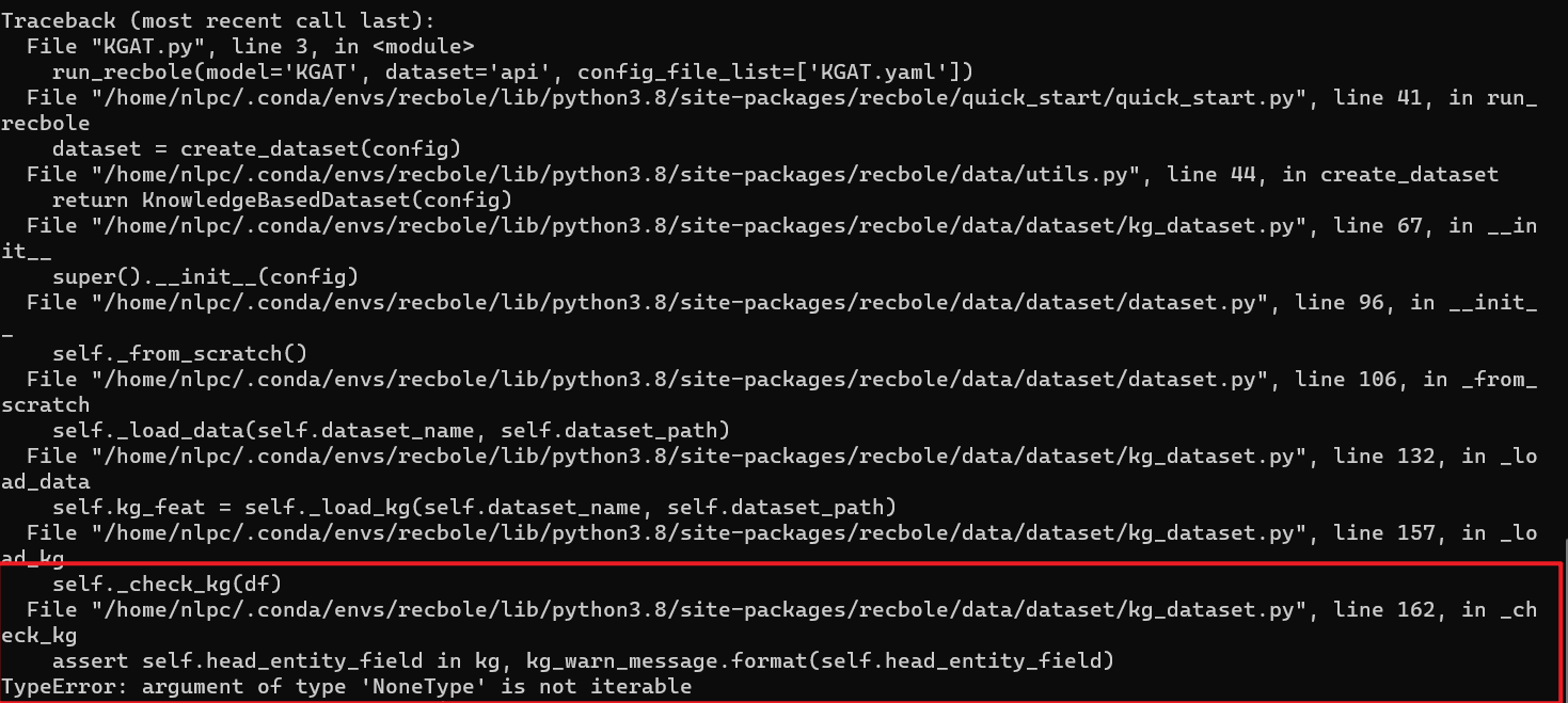 知识图谱数据集问题 · Issue #1013 · RUCAIBox/RecBole · GitHub