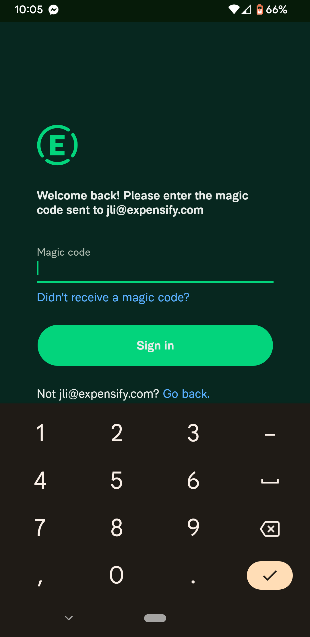 Sign in - There is no cursor in the magic code input field · Issue #14859 · Expensify/App · GitHub